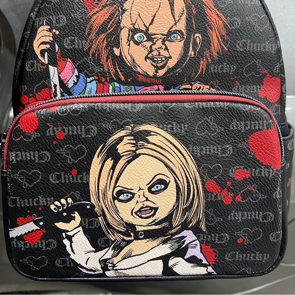 Bags | Chucky And Bride Of Chucky 12 Mini Backpack Brand New | Poshmark